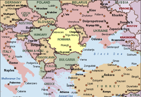 David and Amy - On The Road: Maps of Bulgaria and Turkey