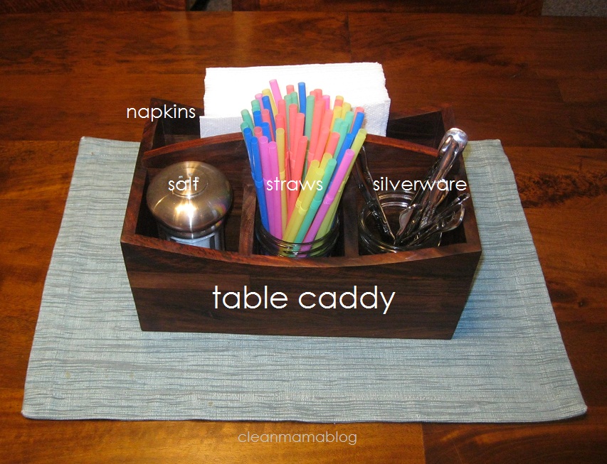 Kitchen Table Caddy - Somewhat Simple