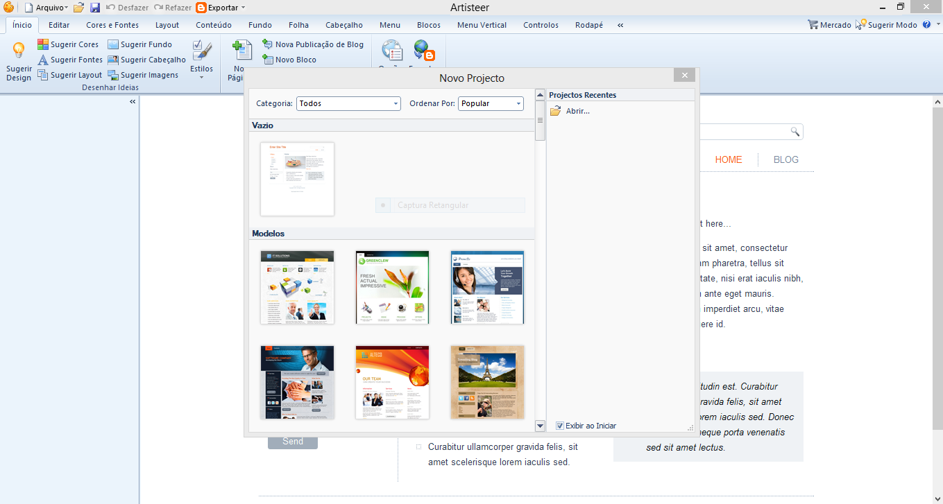 Super Tech Mania: Artisteer 4 - Criação de Layouts