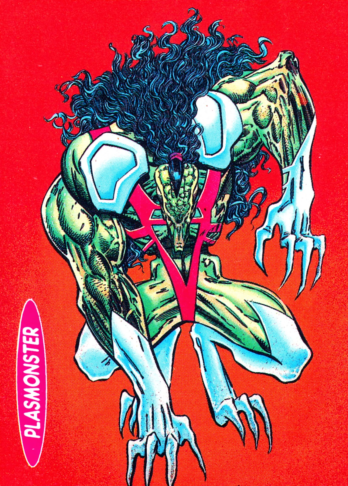 STARLOGGED - GEEK MEDIA AGAIN: 1993: PLASMER TRADING CARD SET (Marvel UK)
