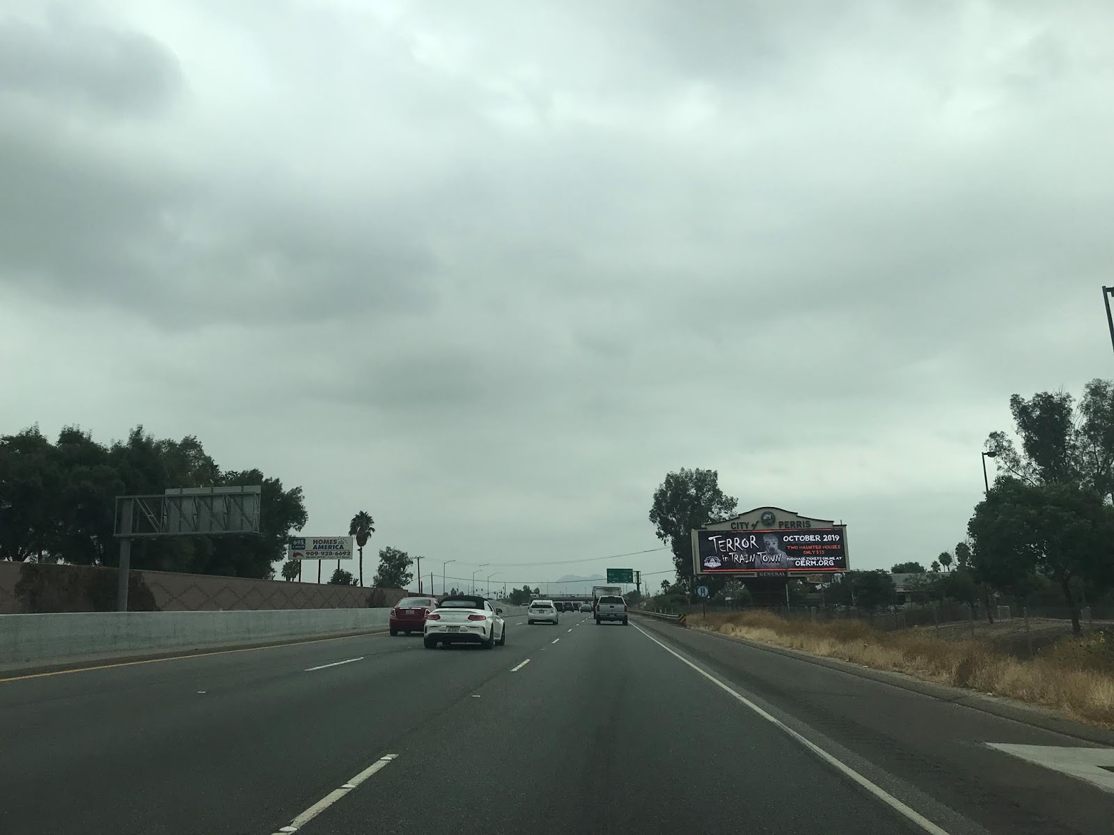 Interstate 215/former Interstate-15 East and California State Route 194