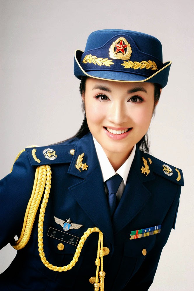 The Uniform Girls: [PIC] Blue china military uniform