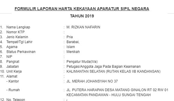 √ Cara Membuat dan Mengisi LHKASN Tahunan