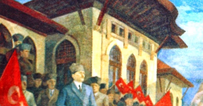 OĞUZ TOPOĞLU : Refik Epikman "Mustafa Kemal Atatürk meclis balkonunda ...