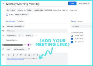 Distance Learning: Organize Their Day with Google Calendar | Grace and ...