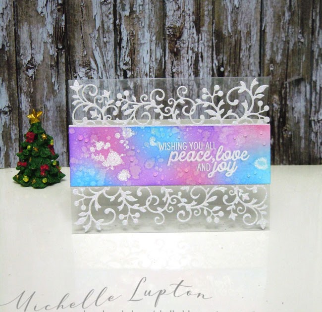 Handmade by Michelle: Acetate card and a video!