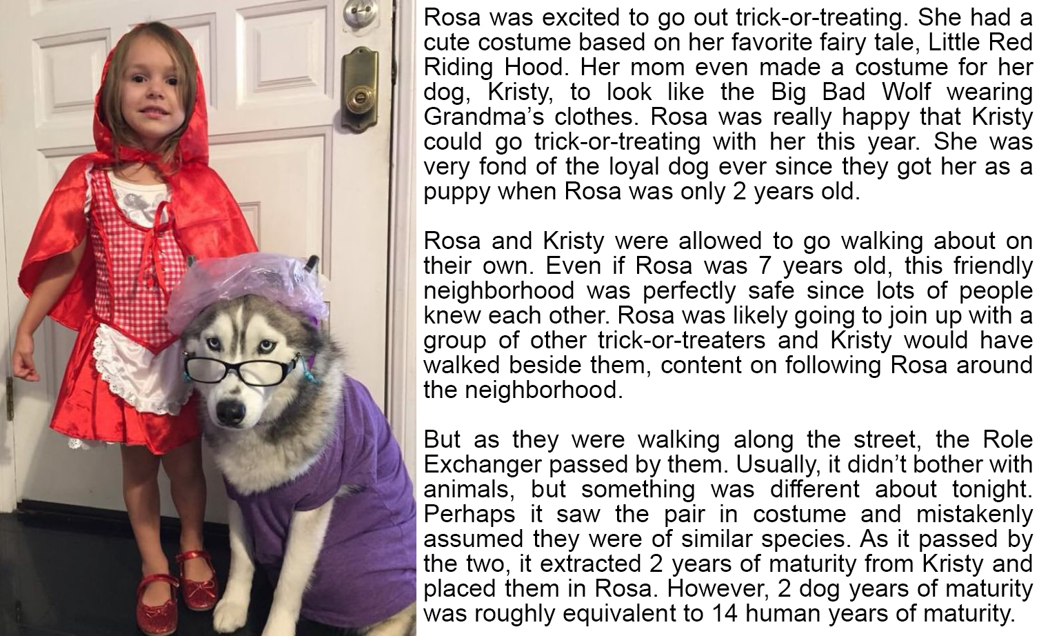 Age TF Photostories: READER'S ENTRY: Halloween Mix-Up (Part 2)