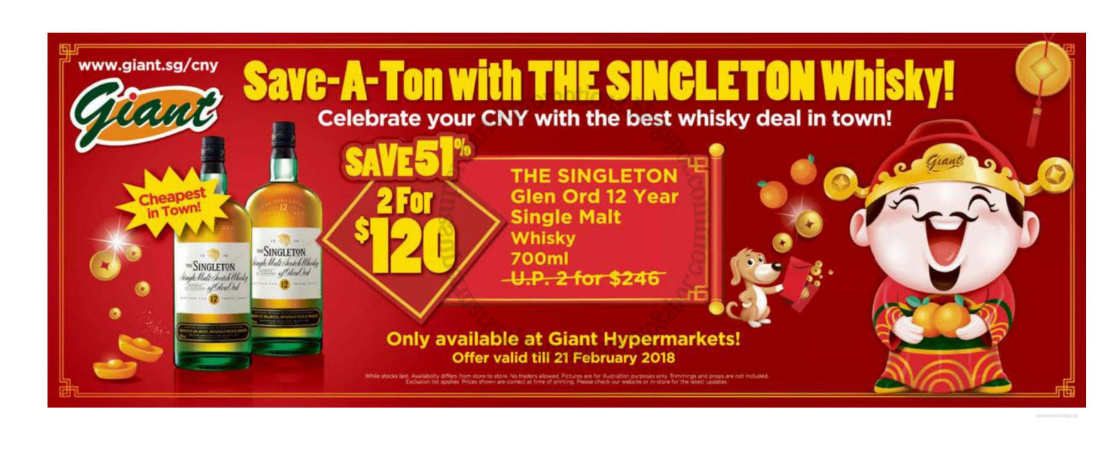 Giant The Singleton Whisky Promotion 07 - 21 February 2018 ...