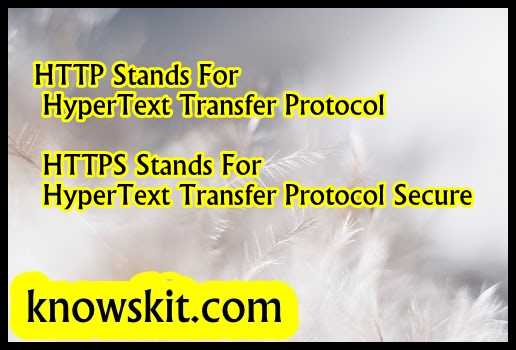 HTTP in Detail | Full Form With Explanation. - Knows Kit