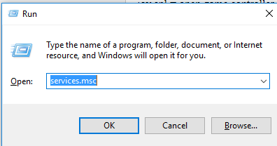 Run commands for Windows user.