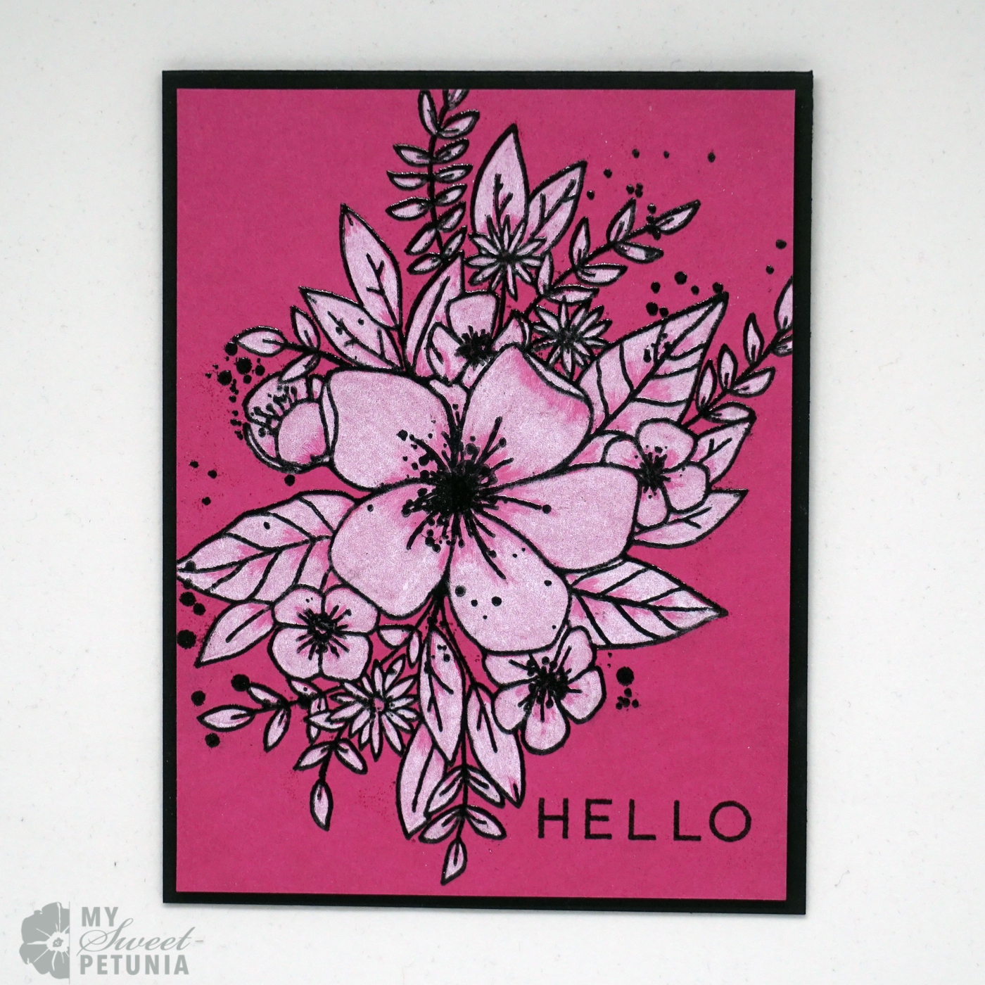 My Sweet Petunia: Simple Colored Pencil Cards