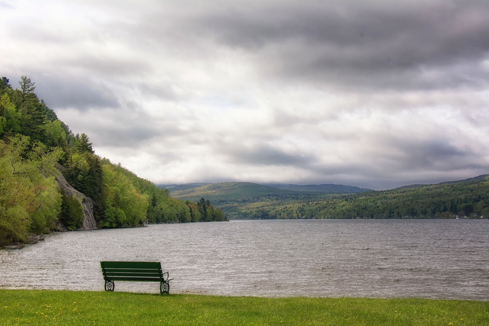 Carol's View Of New England: Pageant Park at Crystal Lake Barton VT