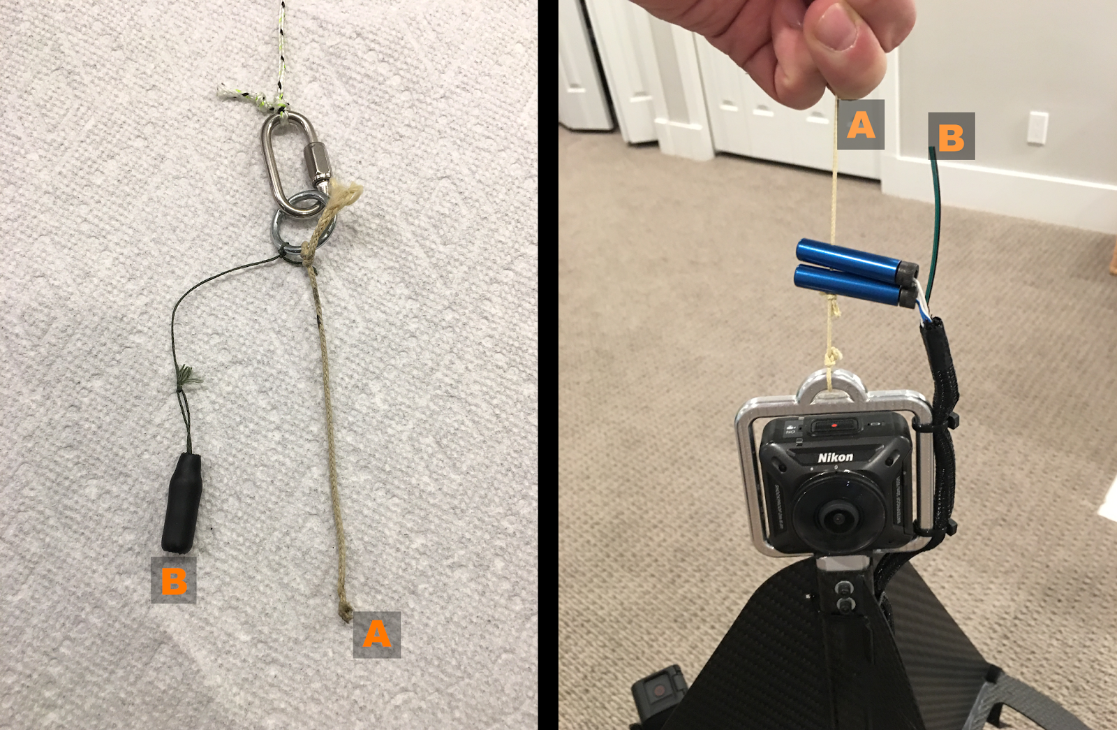 High Altitude Photography Platform: Balloon system: Harness and tether