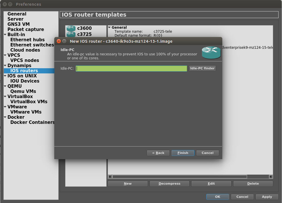 GNS3 (Graphical Network Simulator) - Networks and Telecommunications ...