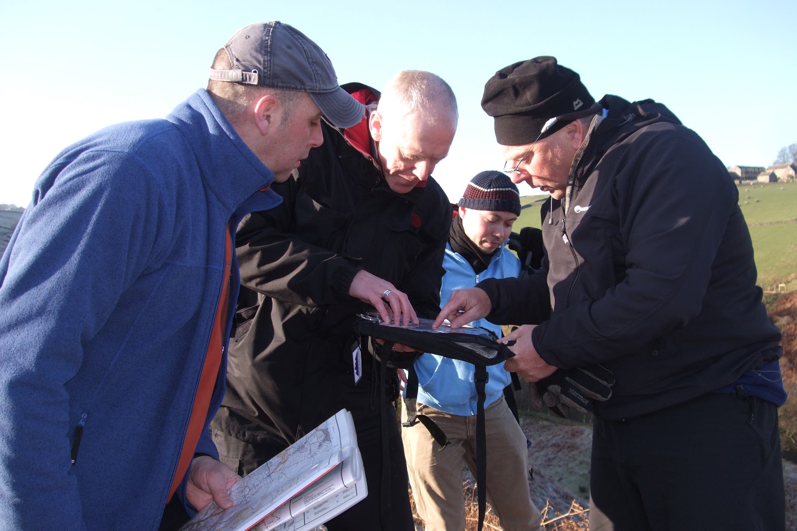 Map Reading and Navigation Courses in The Derbyshire Peak District.