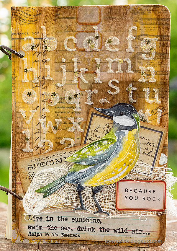 Layers of ink: DIY Bird Notebooks