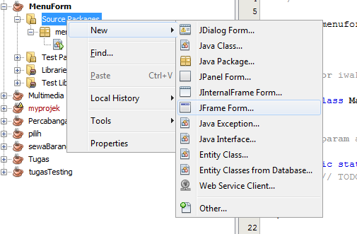 BELAJAR BERSAMA: Membuat menu form login sederhana di java