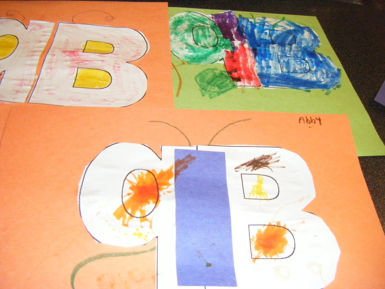 ABC's of Jess's house: Butterflies and Letter B