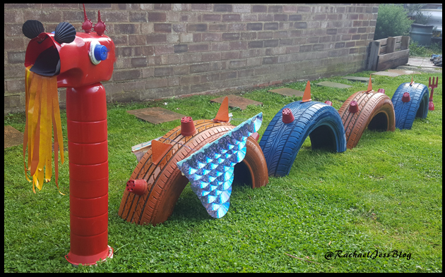 How to make a dragon from recycled products - Lifestyle & DIY blogger ...