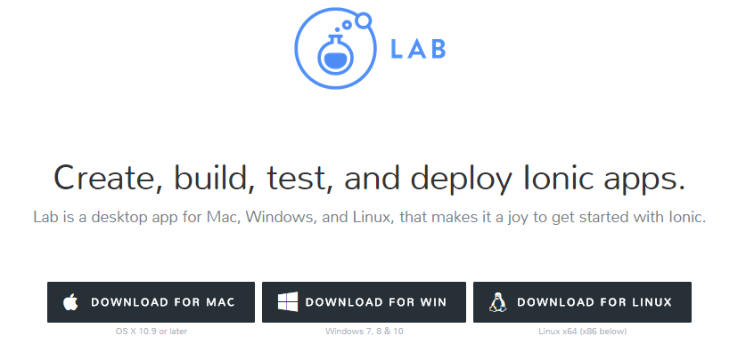 IonicLab for Windows - Coding Defined IonicLab for Windows - Coding Defined