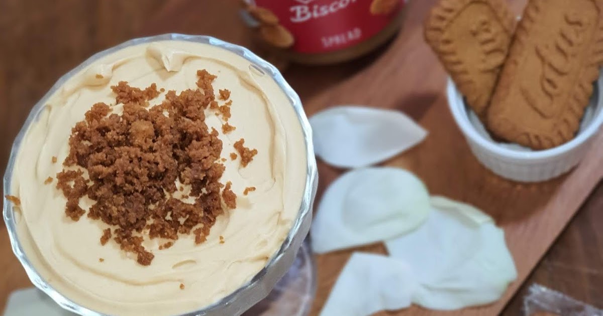 LOTUS BISCOFF MOUSSE RECIPE | TheLeiaV