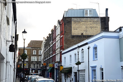 Painted signs and mosaics: James Rugg & Son, Earl's Court