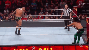 Escape from a Clothesline + RKO