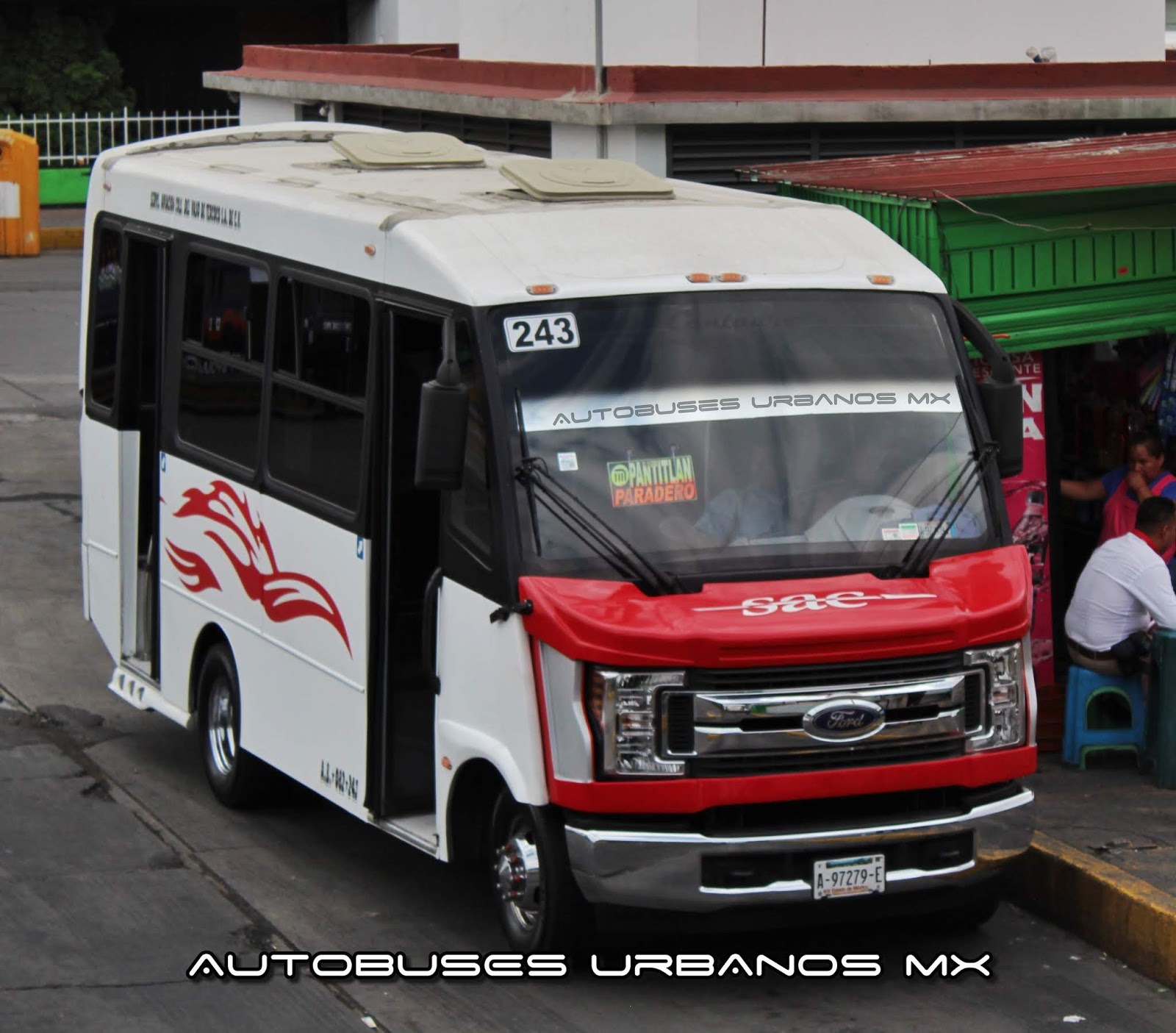 Transporte público, autobuses y microbuses CDMX.: Minibús Ford Centauro