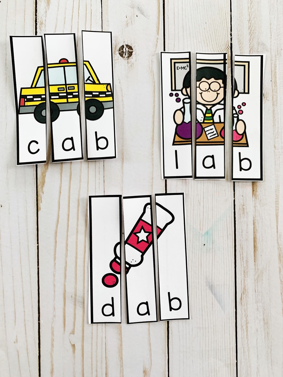 CVC Short Vowel Centers and Activities | Busy Hands and Minds