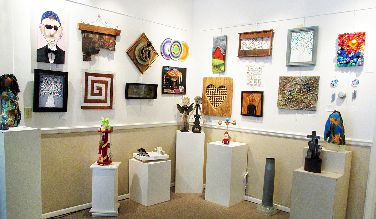 Village Artisans: SEPTEMBER COMMUNITY SHOW: Up-Cycled Art Show