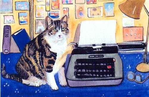 oz.Typewriter: Cats and Typewriters: Dedicated to the late Tilman Elster