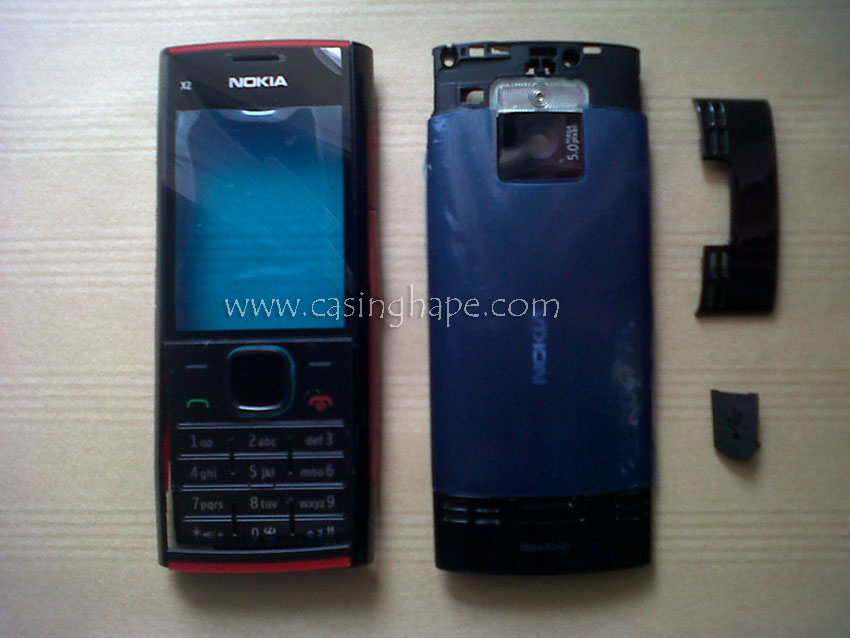Casing Nokia X2-00 Fullset Black