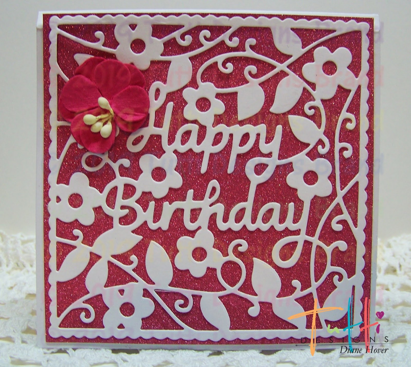 Nellies Nest: Happy Birthday Square Cards