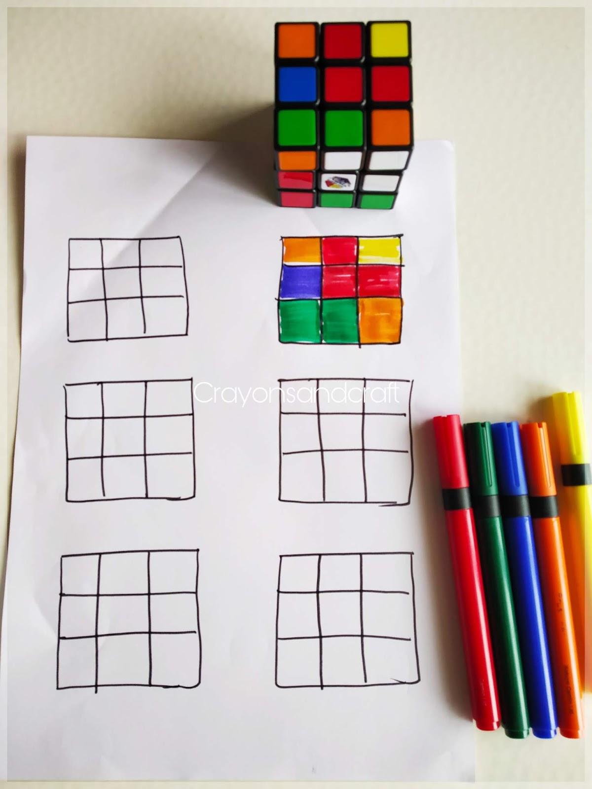 Crayons and Craft: Understanding Rubix Cube
