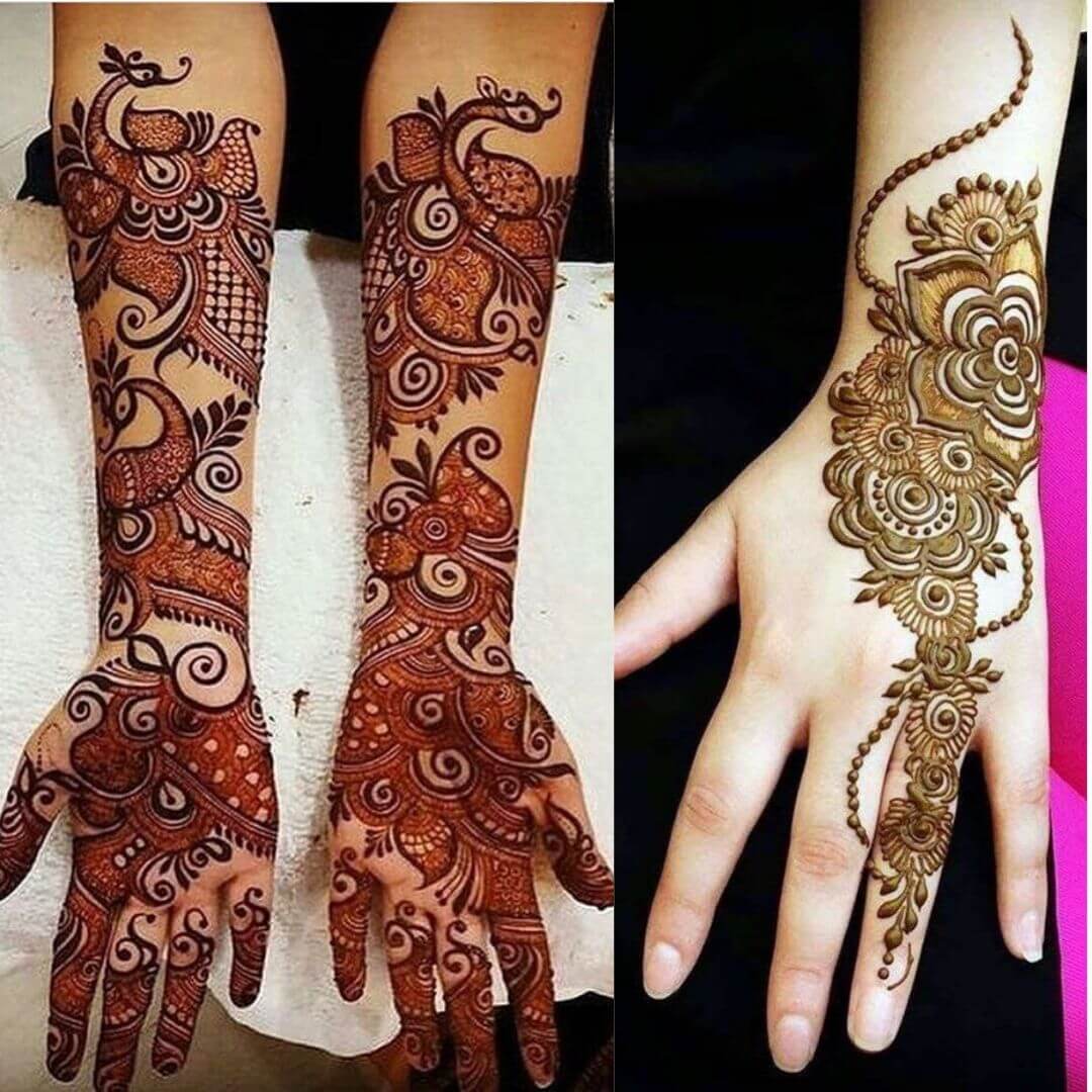 Latest Simple Arabic Mehndi Designs | Designer Mehandi Photos