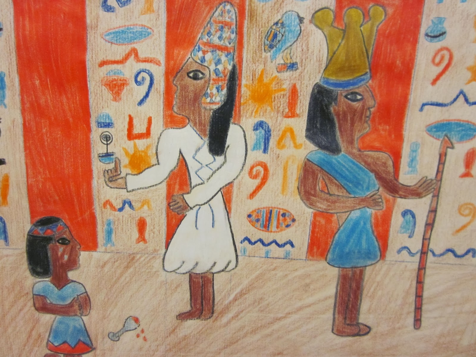 Kaarisillan kuvataide: Egyptin taide