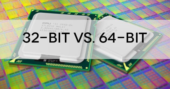 The spider pirate: 32 bit vs 64 bit
