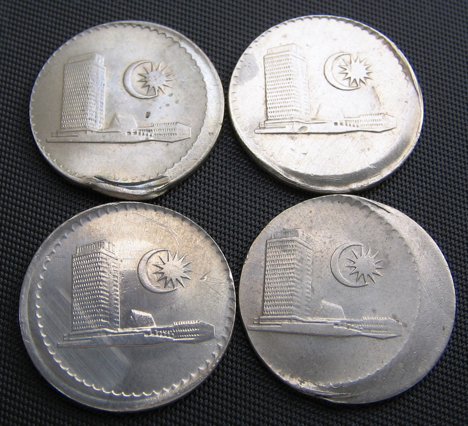 MALAYSIA COIN STRIKING ERRORS:OFF-CENTER STRIKES | Error coins