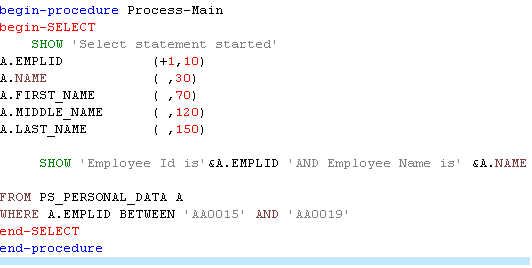 Peoplesoft Dba Sqr Debug