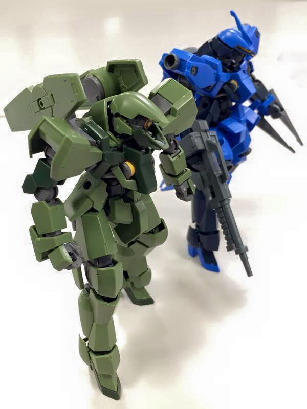 GUNDAM GUY: HG 1/144 Graze + HG 1/144 Schwalbe Graze - Straight Build Image