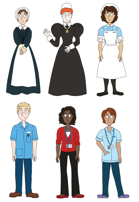 nafftastic blog: Nurses through the ages