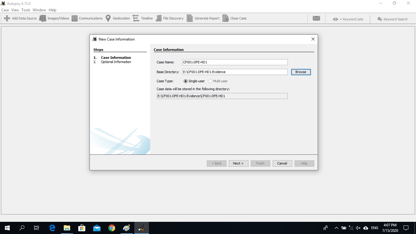 Digital Forensics Examiner: DIGITAL FORENSICS:PALADIN and Autopsy ...