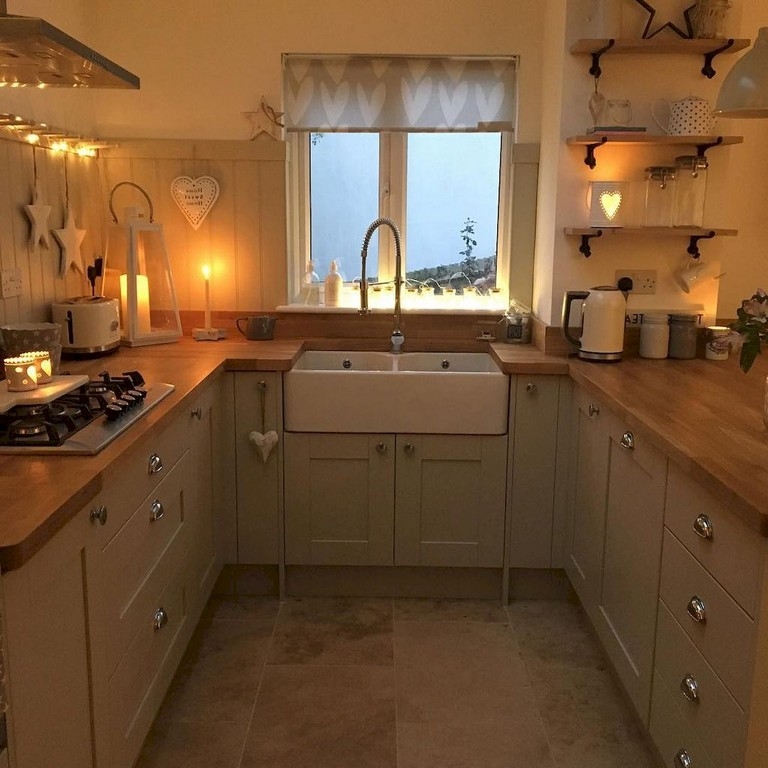 30+ Luxury Small Kitchen Designs to Beautify Your Apartment | ARA HOME