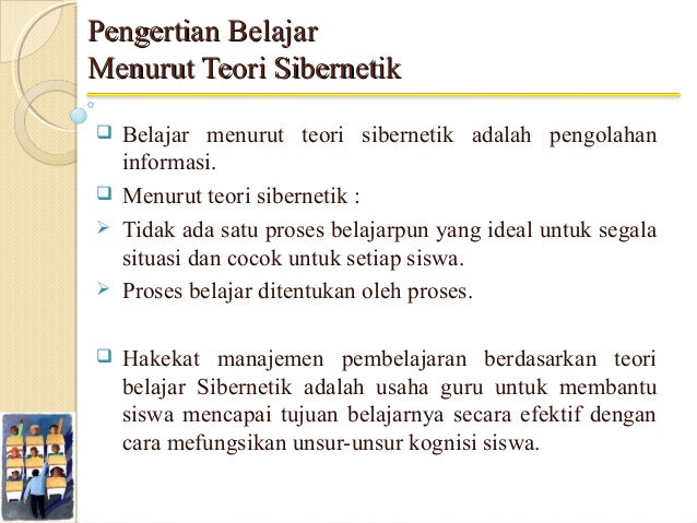 TEORI BELAJAR SIBERNETIK
