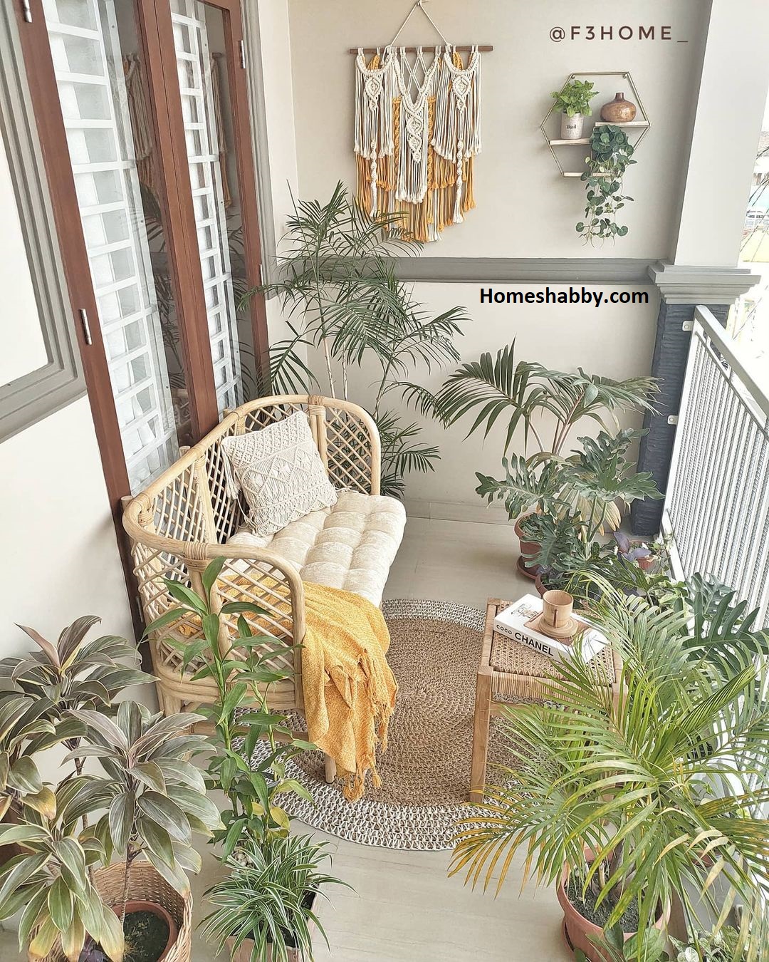 7 Balkon Minimalis: Tampilan area Santai Yang Segar dan Menyehatkan ...