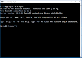 Database Laboratory: Accessing MySQL / MariaDB console through Command ...