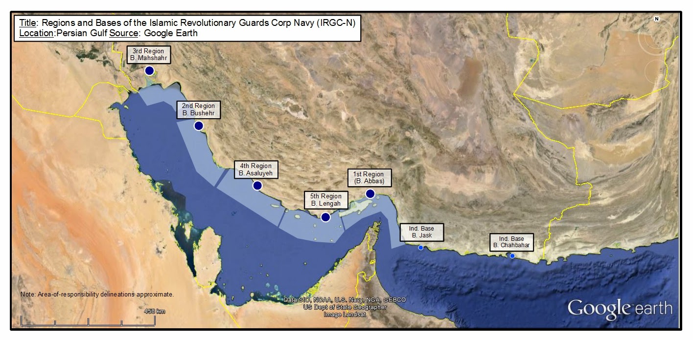 The Arkenstone - ارکنستون: IRGCN Naval Regions
