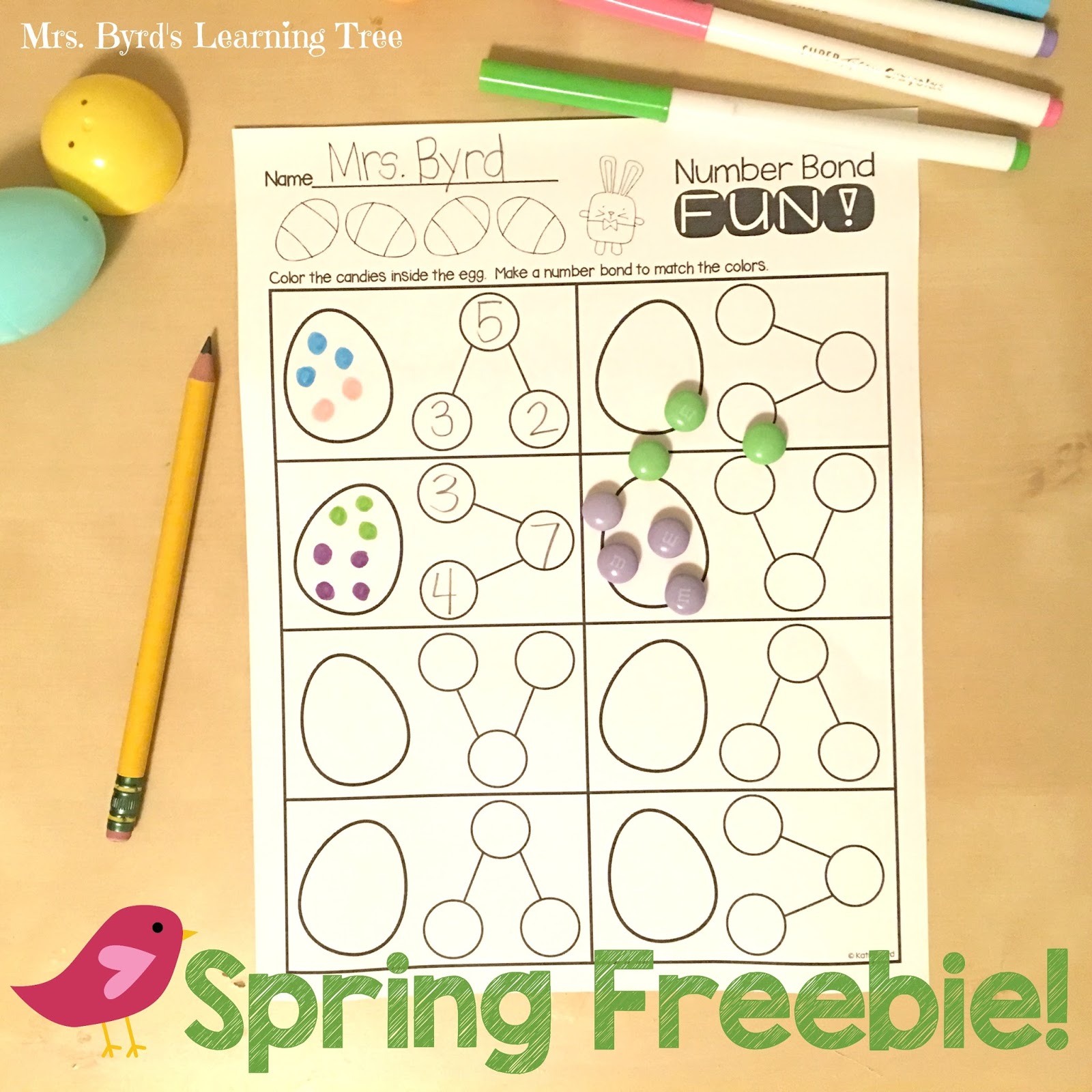 Mrs. Byrd's Learning Tree: It's a Spring FREEBIE!
