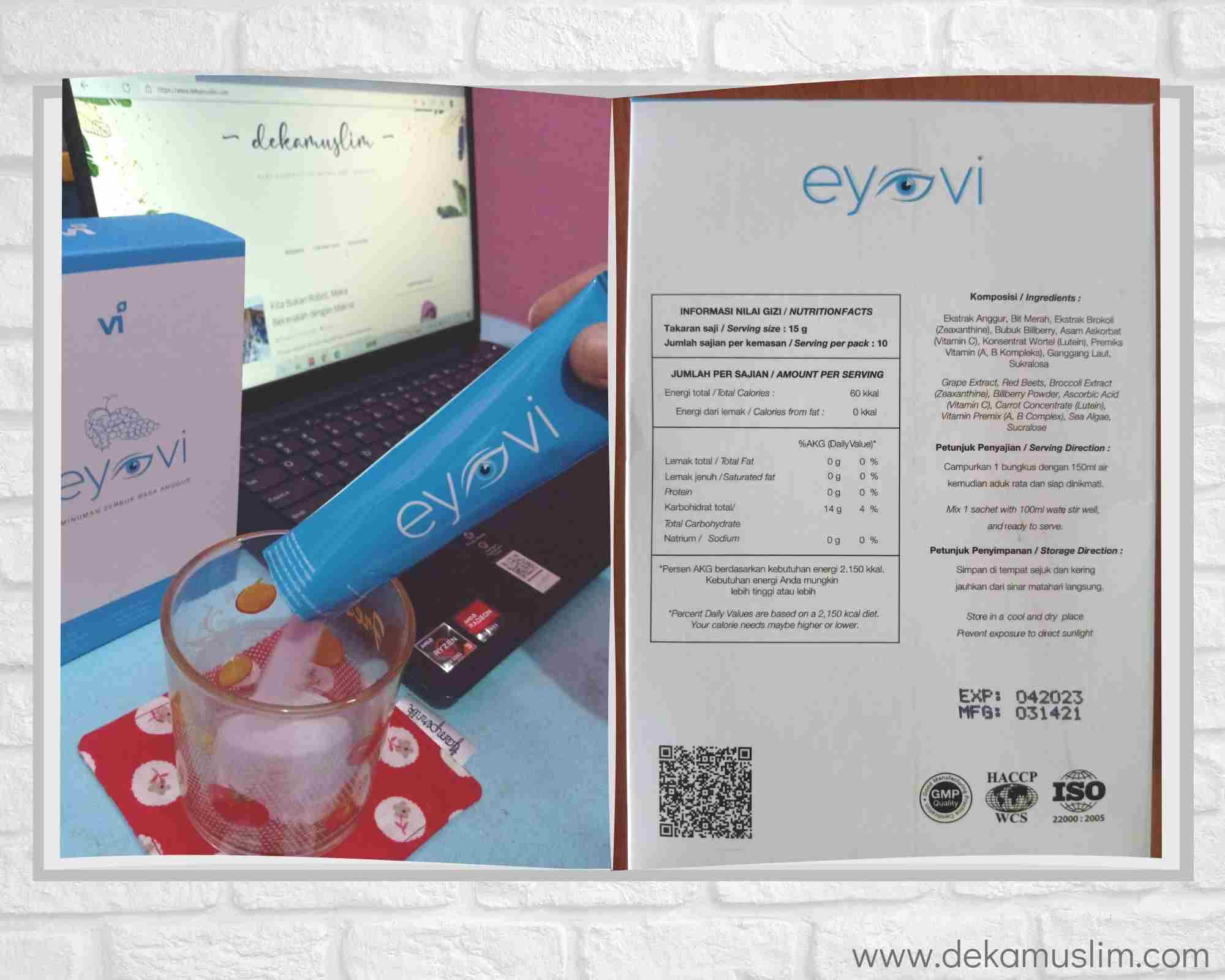 Cara Menjaga Kesehatan Mata Bersama Eyevi | dekamuslim