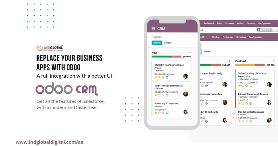 Value the features with Odoo customization services in Dubai